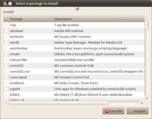 Ejecutar exe en Linux (Debian, Ubuntu, Mint, Raspbian...)